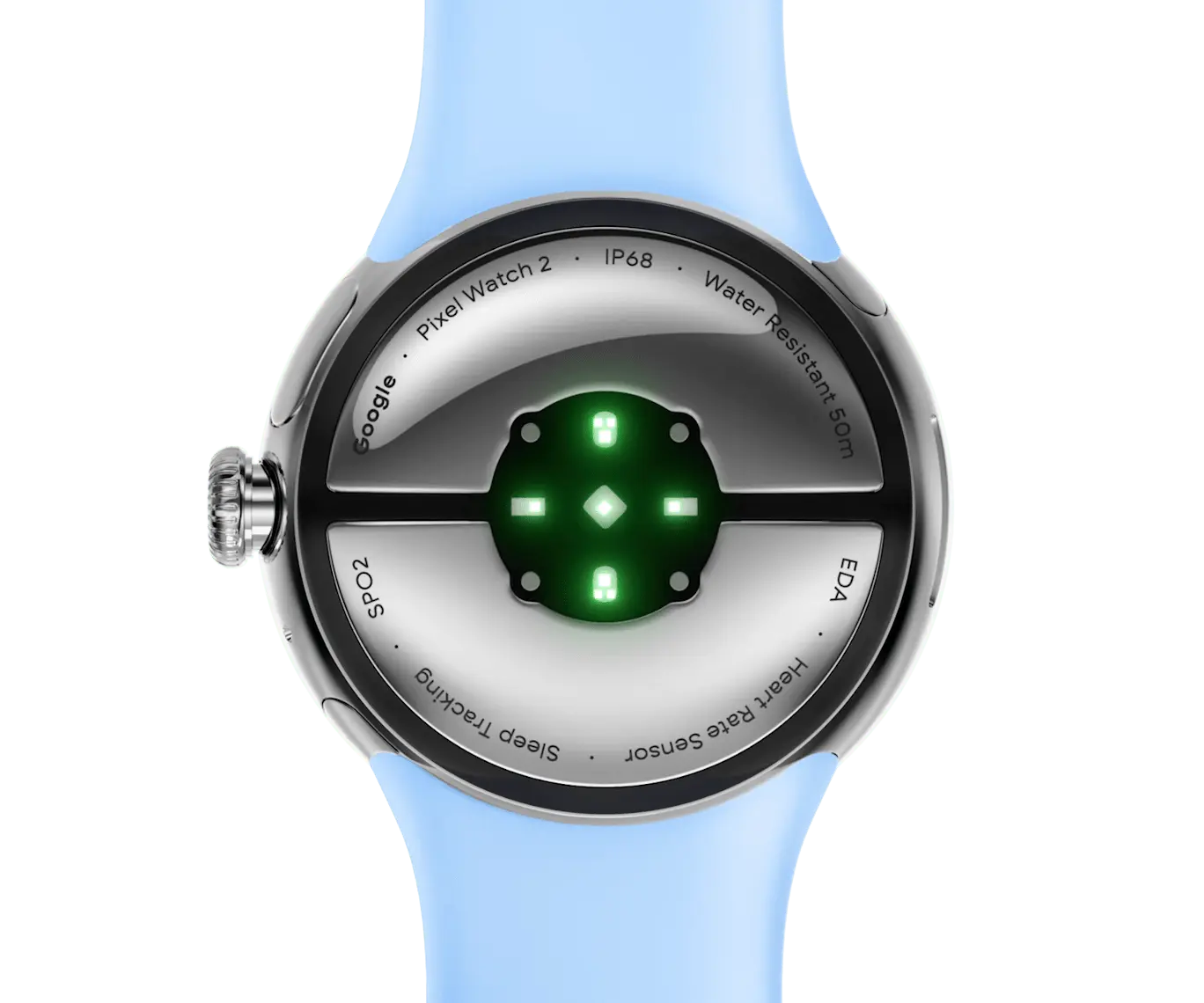 Вживаний смарт-годинник Google Pixel Watch 2 WiFi Polished Silver ...